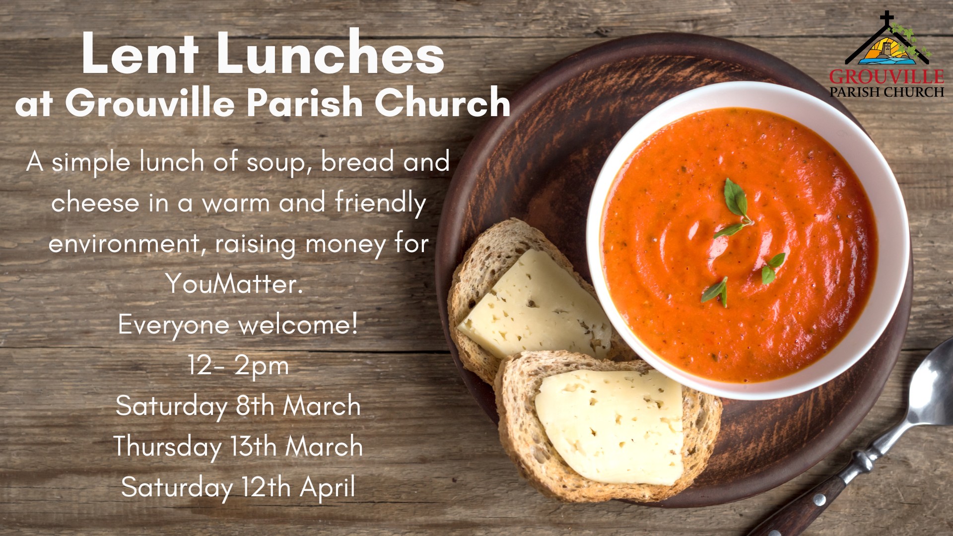 Lent Lunches at Grouville Parish Church | Parish of Grouville